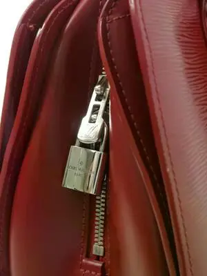 LOUIS VUITTON Pont Neuf Pm Tote Bag - Red