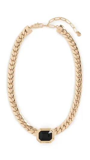 Ettika Emerald Deco Necklace