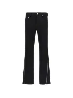 Rick Owens Vega Herringbone Wool Trousers