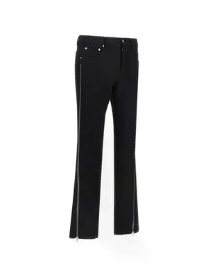 Rick Owens Vega Herringbone Wool Trousers
