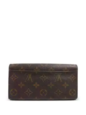 LOUIS VUITTON Sarah Monogram Wallet - Brown