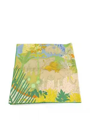 Hermès Le Carnaval Des Animaux Scarf - Neutrals