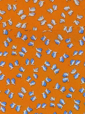 FERRAGAMO Dragonfly Print Silk Neck Tie