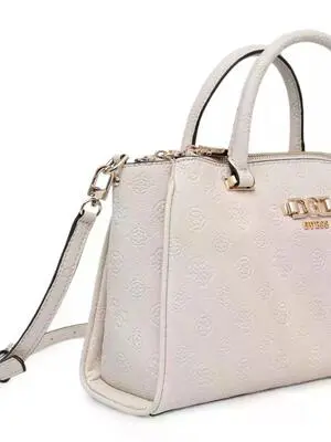 Guess Anise Logo-embossed Tote Bag - Neutrals
