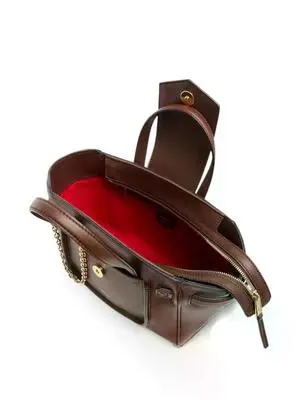 LANCEL Small Grained Handbag