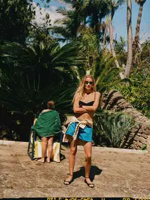 REFORMATION Dakota Short Mykonos Denim