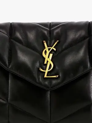 Saint Laurent Loulou Puffer Matelassé Leather Crossbody Bag - Multicolor