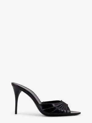 Saint Laurent SAINT LAURENT Babylone 90 Leather Sandals Multicolor