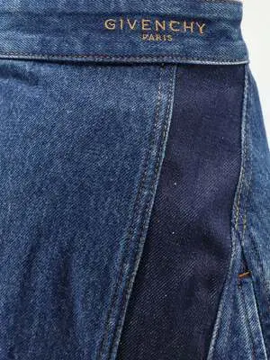 Givenchy Cocoon Denim Mini Skirt - Multicolor