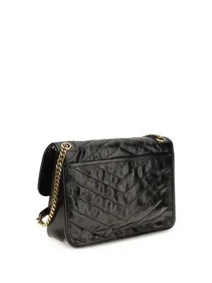 Saint Laurent Niki Shoulder Bag - Black
