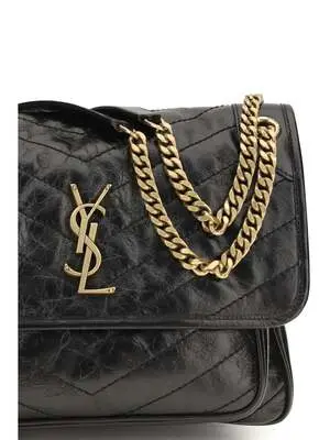 Saint Laurent Niki Shoulder Bag - Black