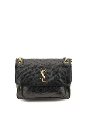 Saint Laurent Niki Shoulder Bag - Black