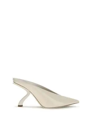FERRAGAMO S Sculpted Heel Mules - Multicolor
