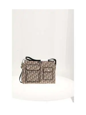Dior Zip Messanger Oblique - Multicolor