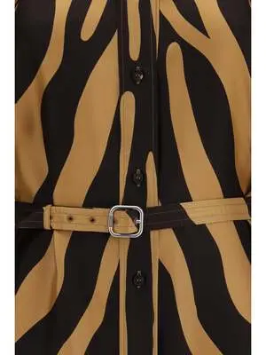 FERRAGAMO Twill Shirt Dress