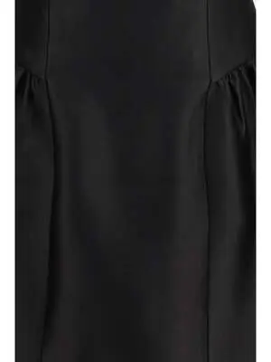 SELF-PORTRAIT Short Taffeta Dress With Collar