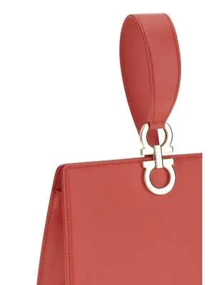 FERRAGAMO Rigid Leather Handbag