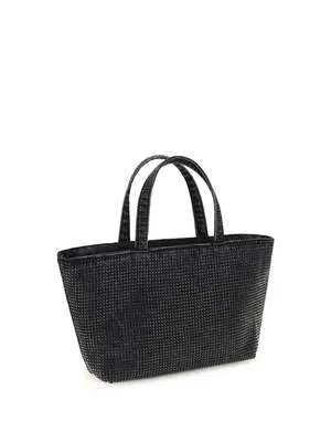 Alexander Wang Punch Small Tote Bag With Crystal Embellishments - Gray