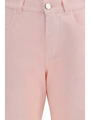 Alaïa Barrel Jeans - Pink