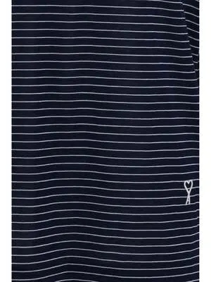 AMI Paris Striped Cotton T-shirt