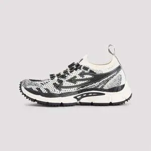 Off-White Be Right Back" Knit Sneakers - Multicolor