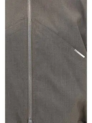 Attico Wool-blend Bomber Jacket - Brown