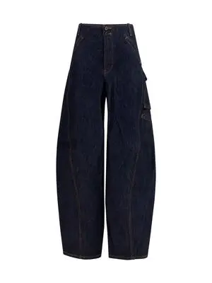 Self-portrait Cargo Jeans For Women