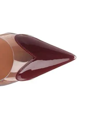 Alaïa Le Coeur Patent Leather Slingback - Multicolor