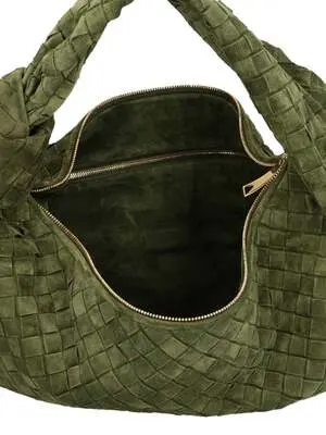 Bottega Veneta Jodie Hobo Bag - Green