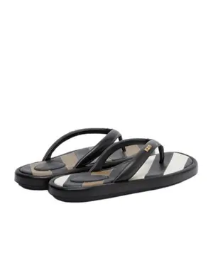 TOD'S Leather Thong Sandals