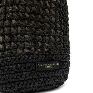 GIANNI CHIARINI Nefeli Drawstring Crossbody Bag