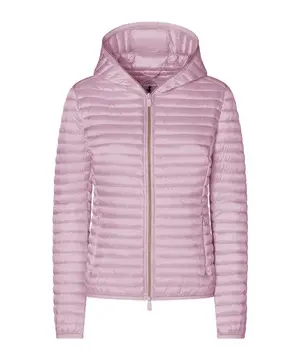 SAVE THE DUCK Iris Hooded Down Jacket - Pink