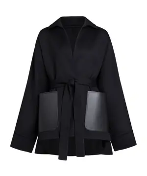 Alaïa Belted Jacket - Black