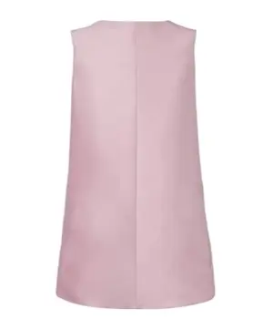 Balenciaga Silk And Wool Minidress - Pink