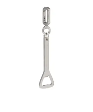 CHRISTIAN LOUBOUTIN Cl' Keys Holder - Silver