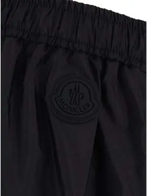 Moncler Ruffle Mid-length Skirt - Black