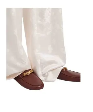 TOD'S Chain-detail Leather Mules