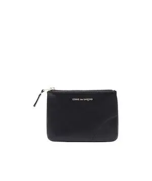 Comme Des Garçons Logo Zipper Wallet