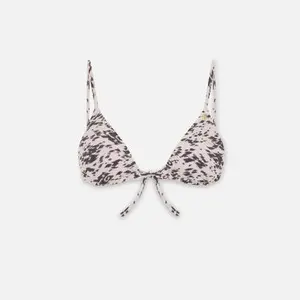 PCFG STORE Classic Triangle Bikini Top - Light Beige