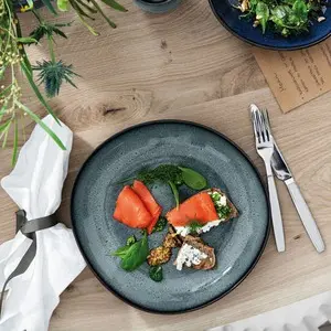 VILLEROY & BOCH Lave Gris Dinner Bowl