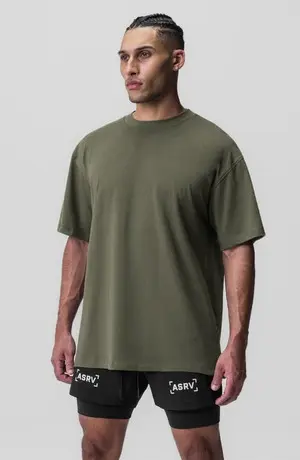 ASRV Supima Oversized Tee - Olive
