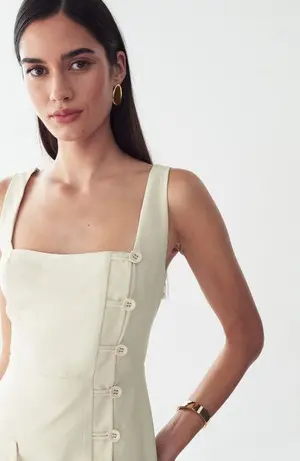 WILLA Krishel Mini Dress - Bone