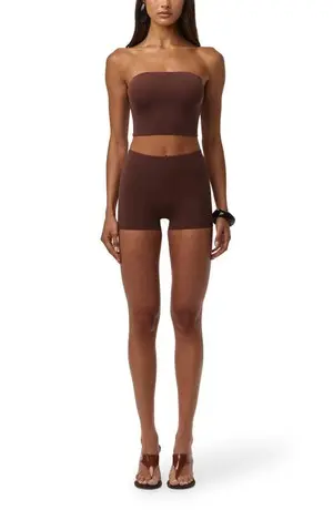 Naked Wardrobe High-stretch Fabric Shorts