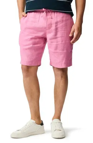 Rodd & Gunn Rodd & Gunn Linen Shorts Geranium