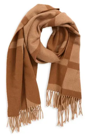 TOTEME Monogram Wool Jacquard Scarf