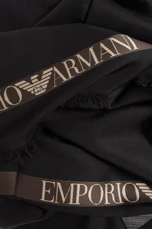 Emporio Armani Scarf With Logo