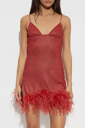 Oseree Feather Dress