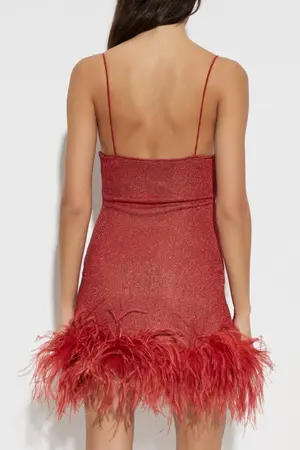 Oseree Feather Dress