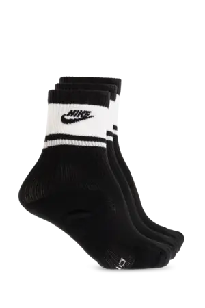 Nike Three-pack Of Socks - Black