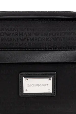 Emporio Armani Monogrammed Toiletry Bag